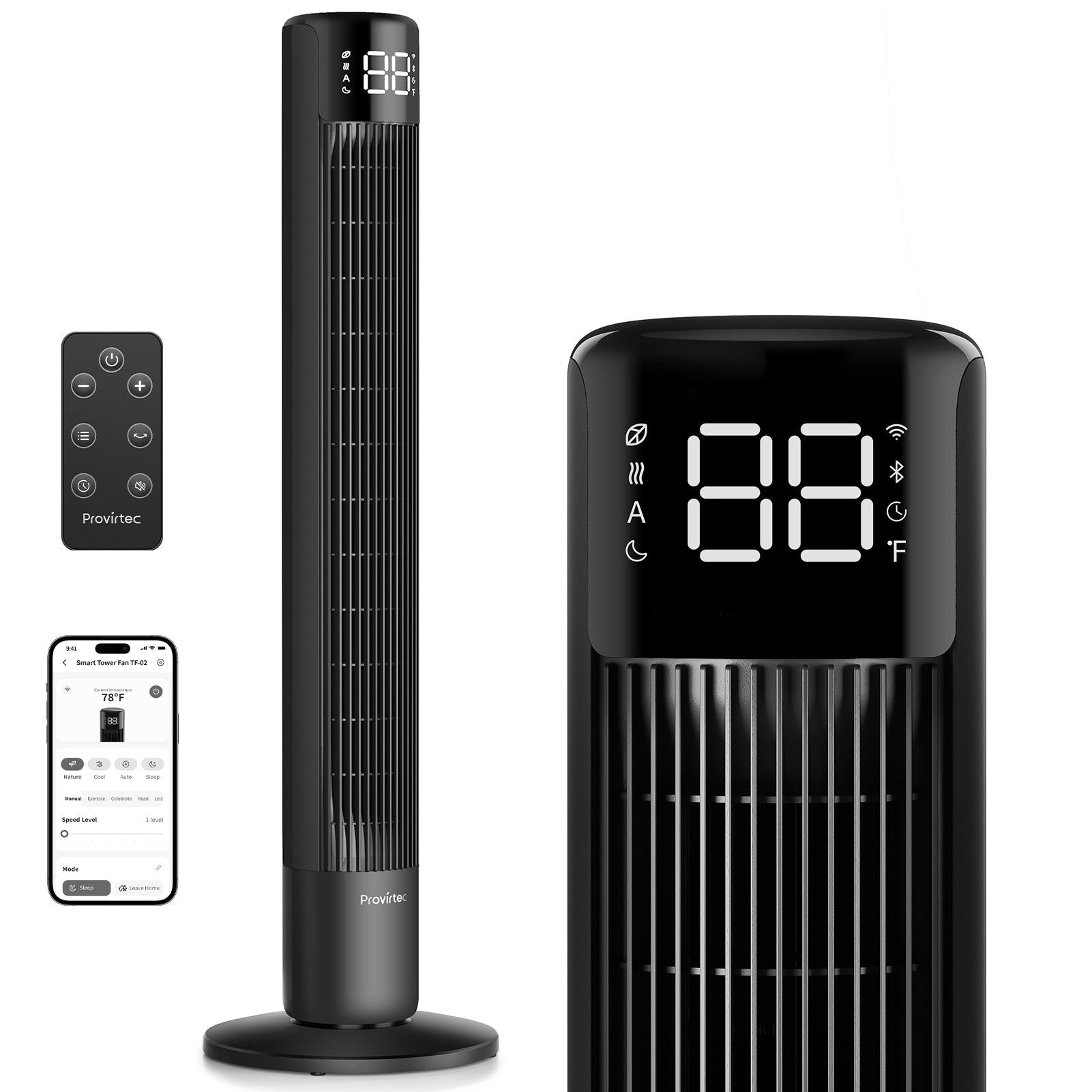Provirtec WindMaster Smart Tower Fan Pro TF-02