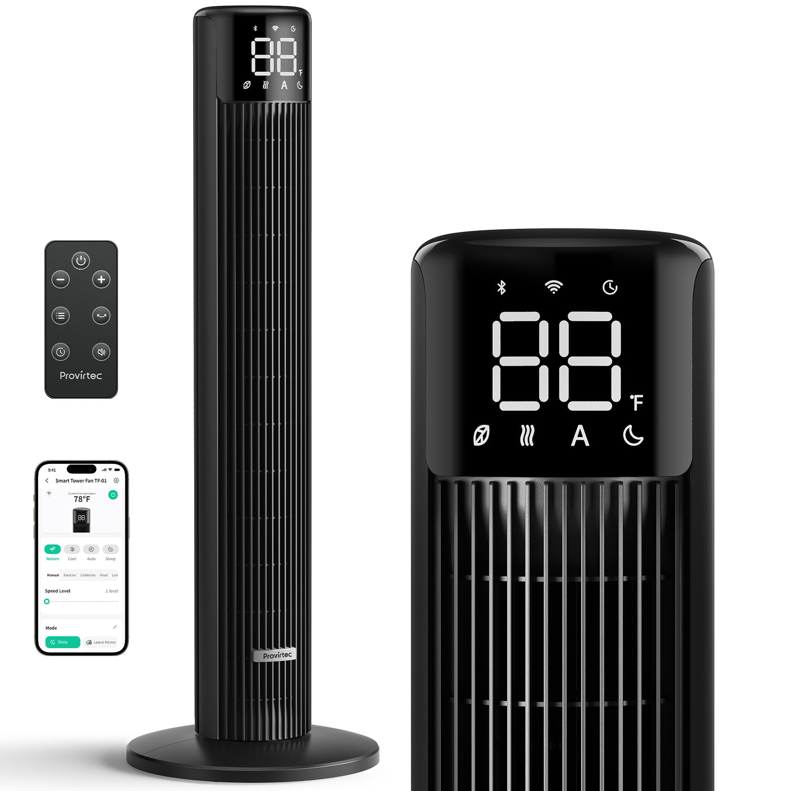 Provirtec WindMaster Smart Tower Fan TF-01