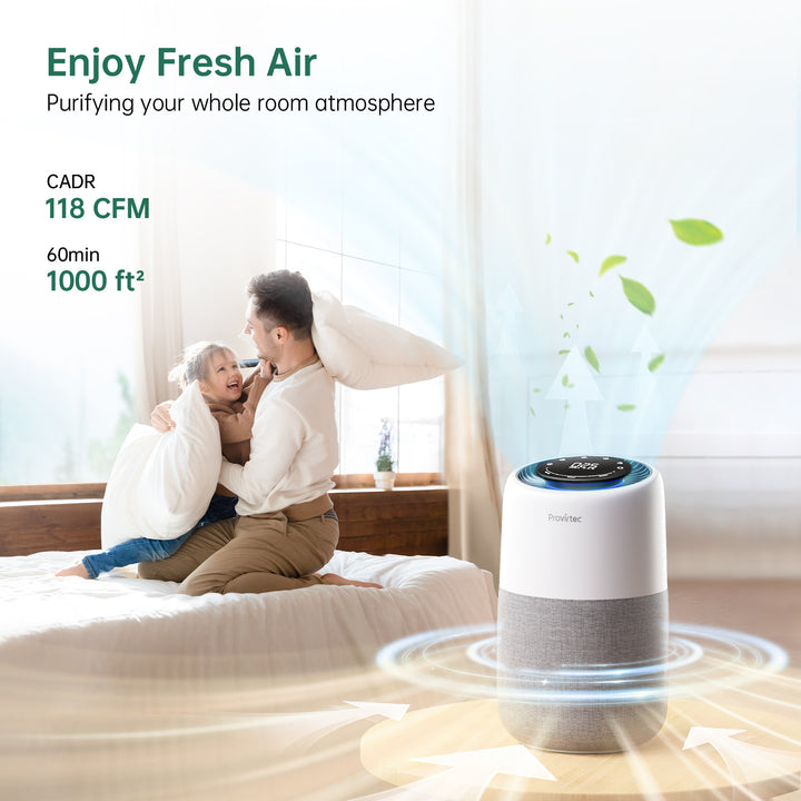 Provirtec Smart Air Purifier, Best Home Purifier